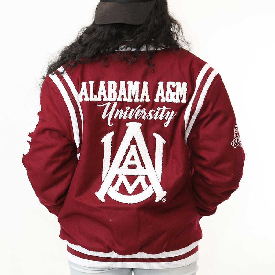 Alabama A&M University Unisex Varsity Jacket