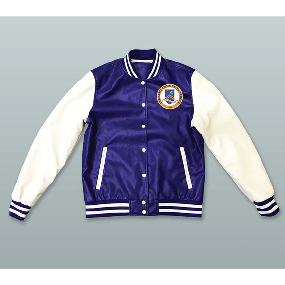 Degrassi Blue and White Varsity Jacket